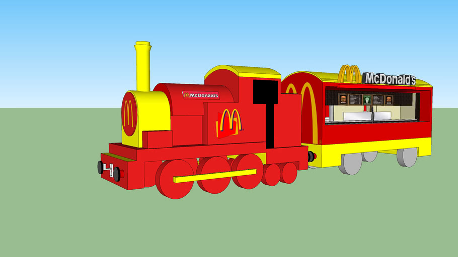 McDonald Steam Train | 3D Warehouse