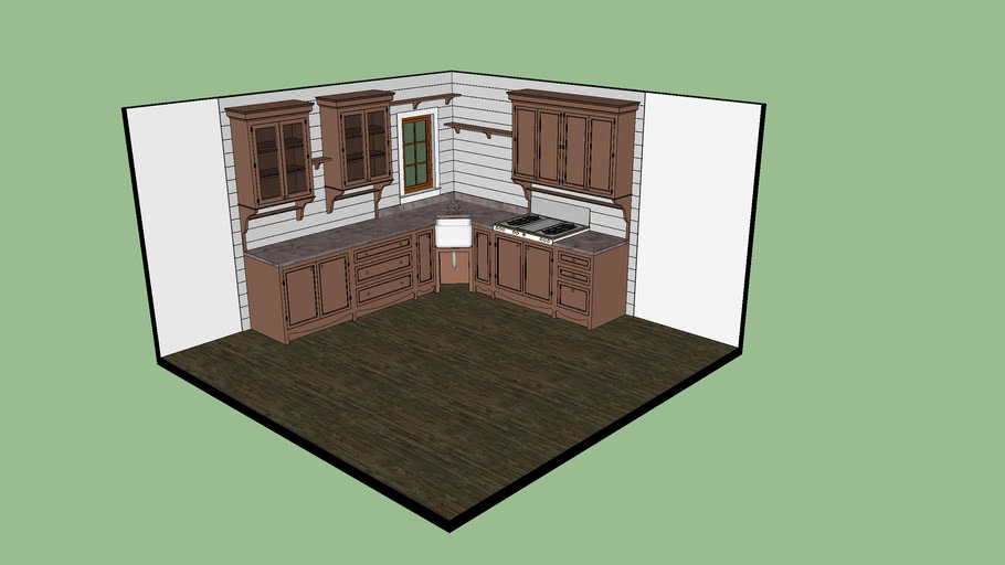 Vintage Kitchen | 3D Warehouse