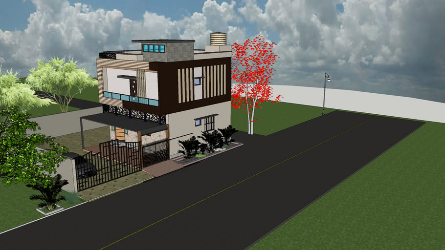 Modern Residential Building | 3D Warehouse