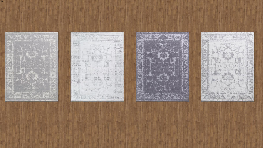 Restoration Hardware PERFORMANCE ARTE RUG | 3D Warehouse