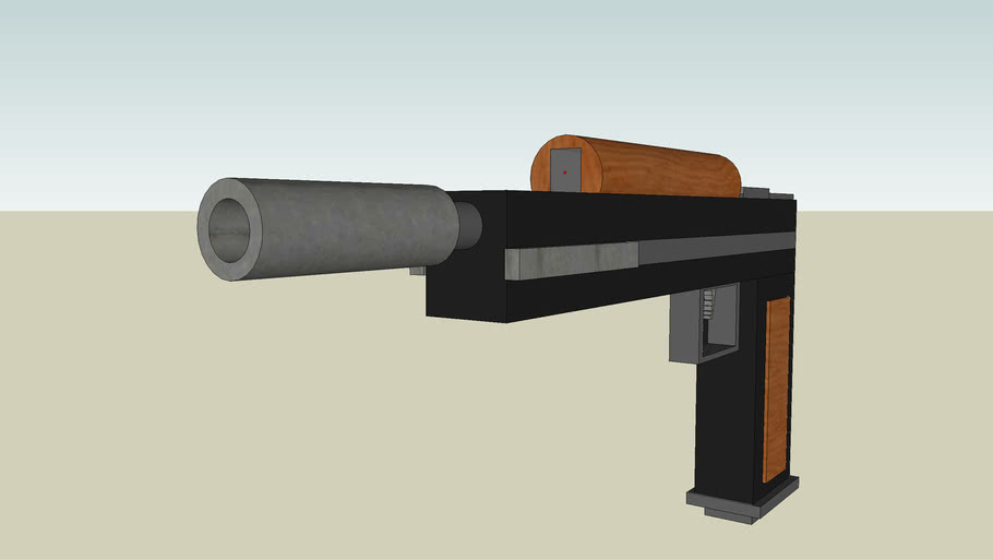 silenced pistol | 3D Warehouse