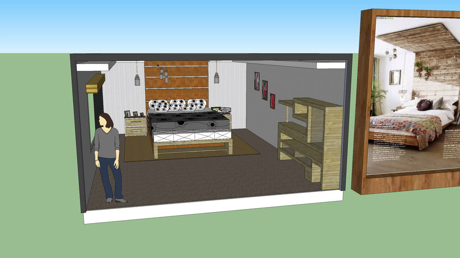 Quarto Completo Moderno . | 3D Warehouse