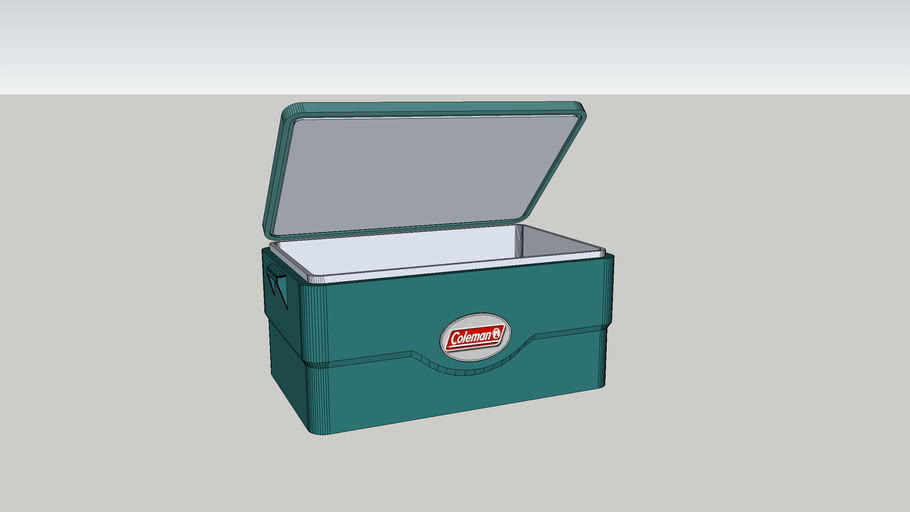 Coleman Cooler 01 | 3D Warehouse