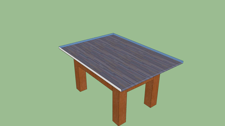 Wood Table | 3D Warehouse