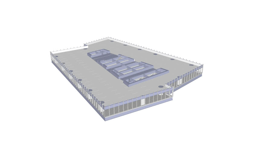 Zuellig Building Typical Floor Plan 3-20 Floor | 3D Warehouse