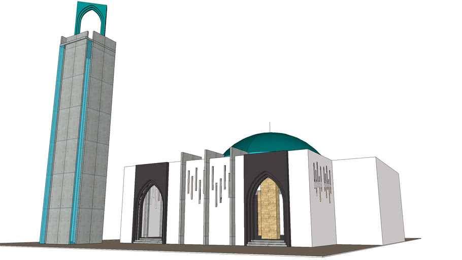 Jim's Mosque Design | 3D Warehouse