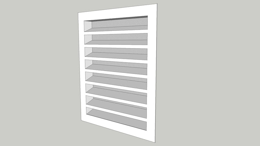 Gable Vent | 3D Warehouse