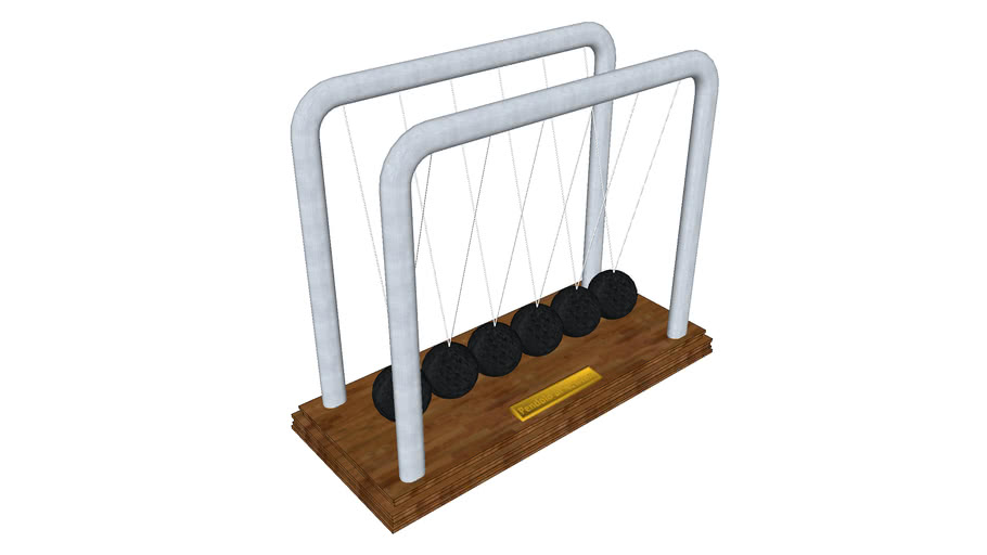 newton pendulum | 3D Warehouse