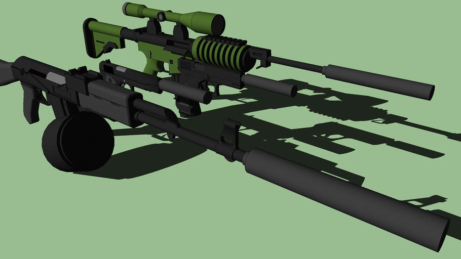 weapon collection | 3D Warehouse