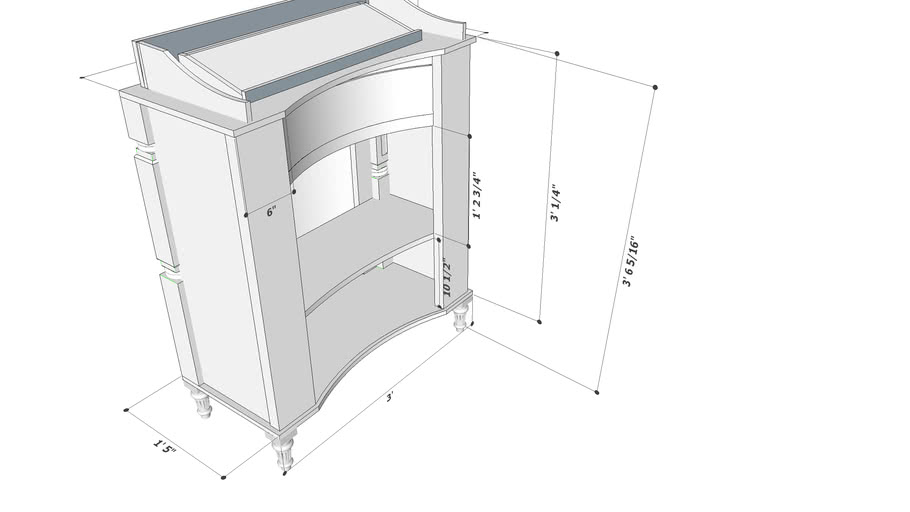 Pulpito CCB - Mod.1 | 3D Warehouse