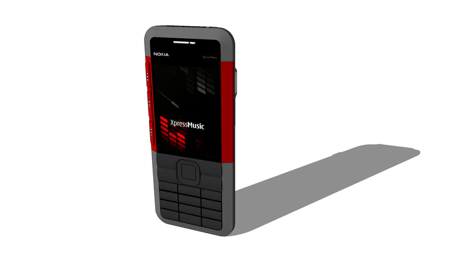 Celular Nokia Xpress Music 5310 | 3D Warehouse