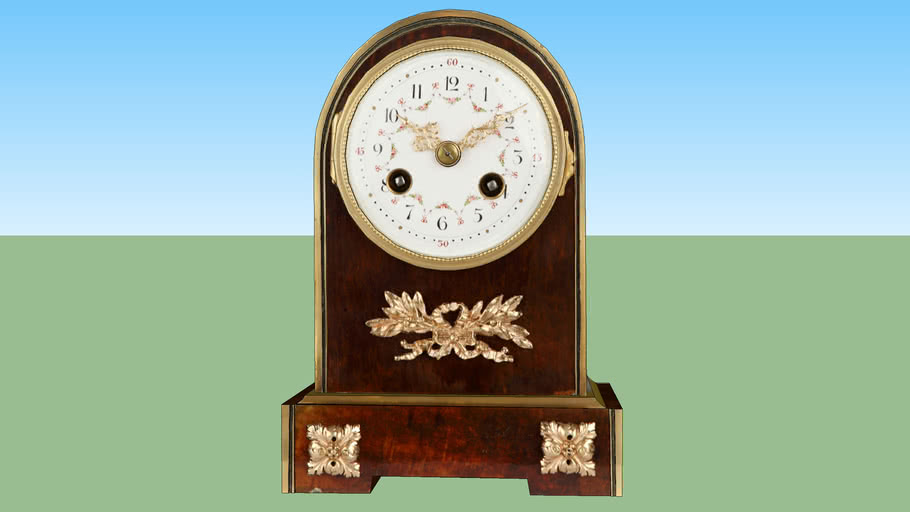 antique clock | 3D Warehouse