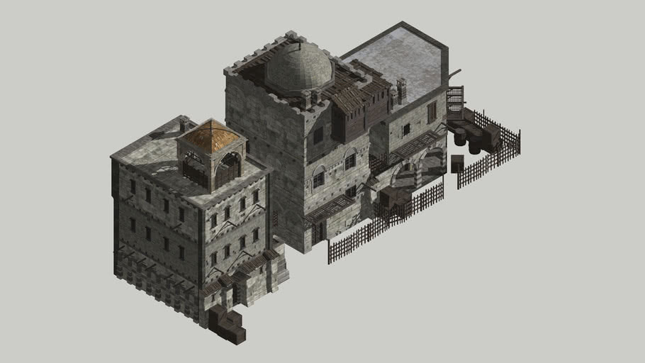 Medieval block 3 | 3D Warehouse