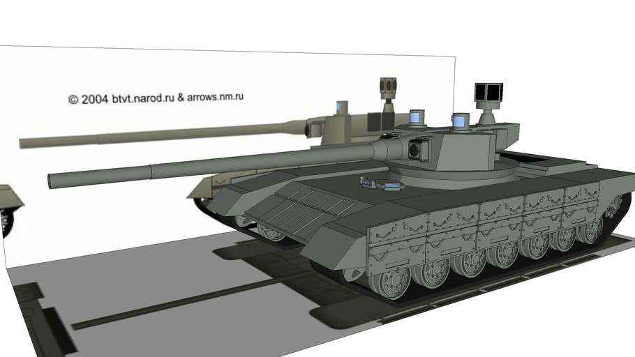 Обьект 477 Молот/ Object 477 Molot | 3D Warehouse