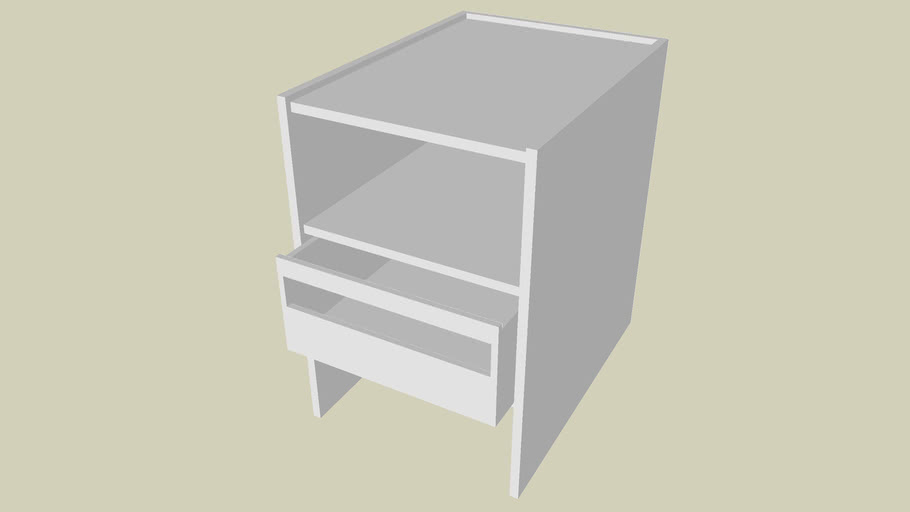 bedside table | 3D Warehouse