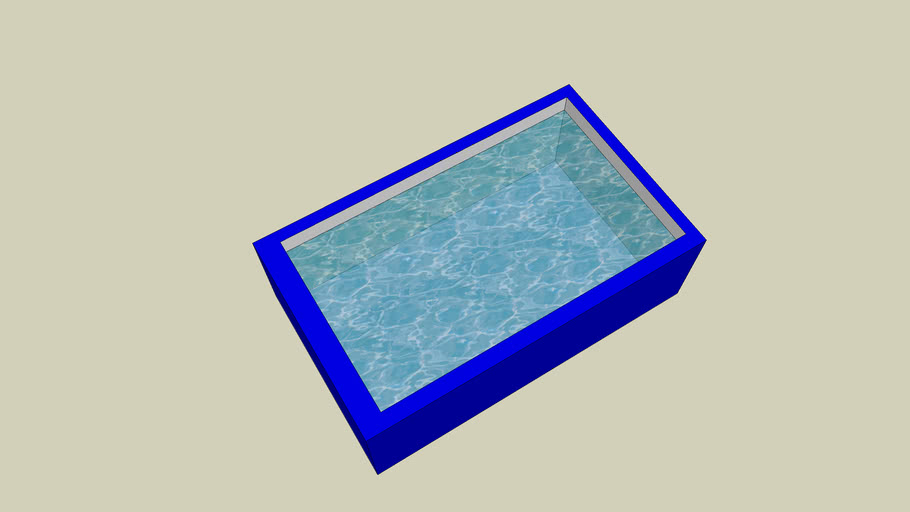 Rectangular Swimming Pool | 3D Warehouse