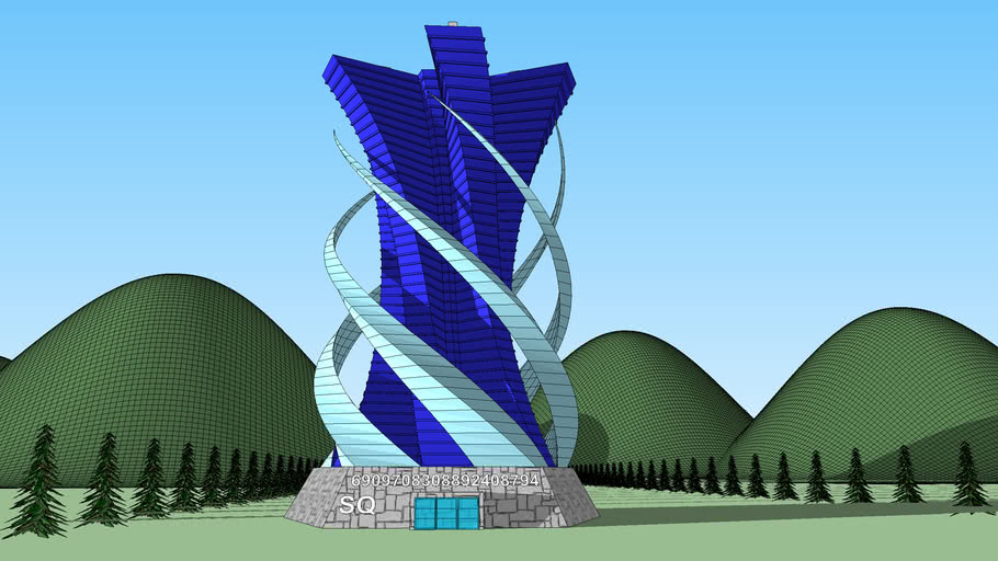 Spiral-building | 3D Warehouse