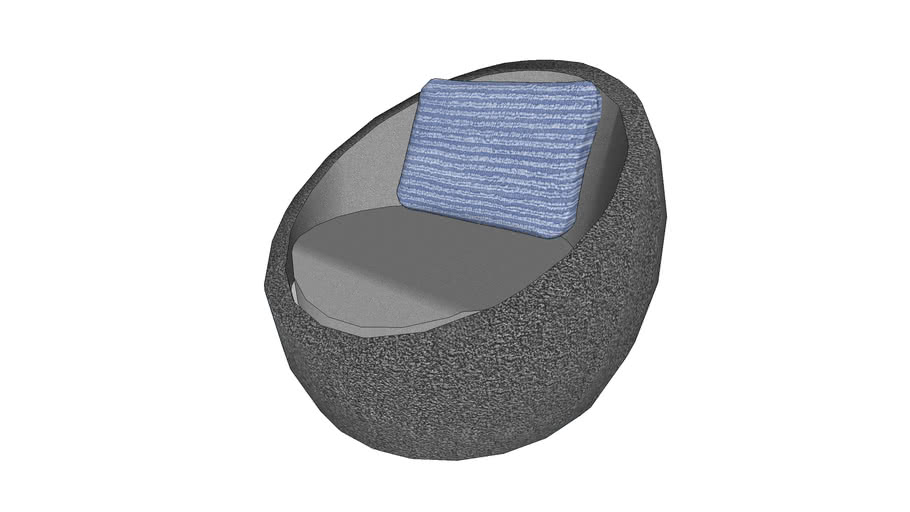 Low Round Seating | 3D Warehouse