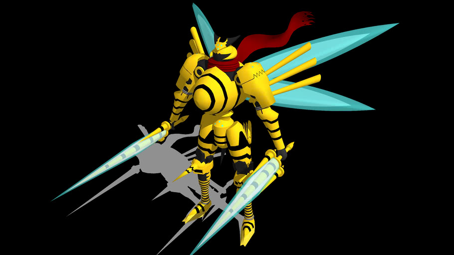 TigerVespamon | 3D Warehouse