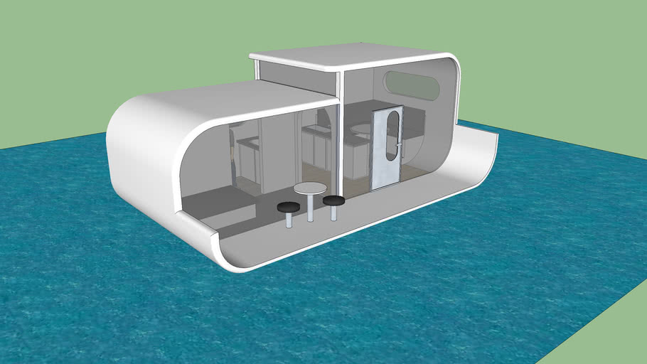 house boat | 3D Warehouse