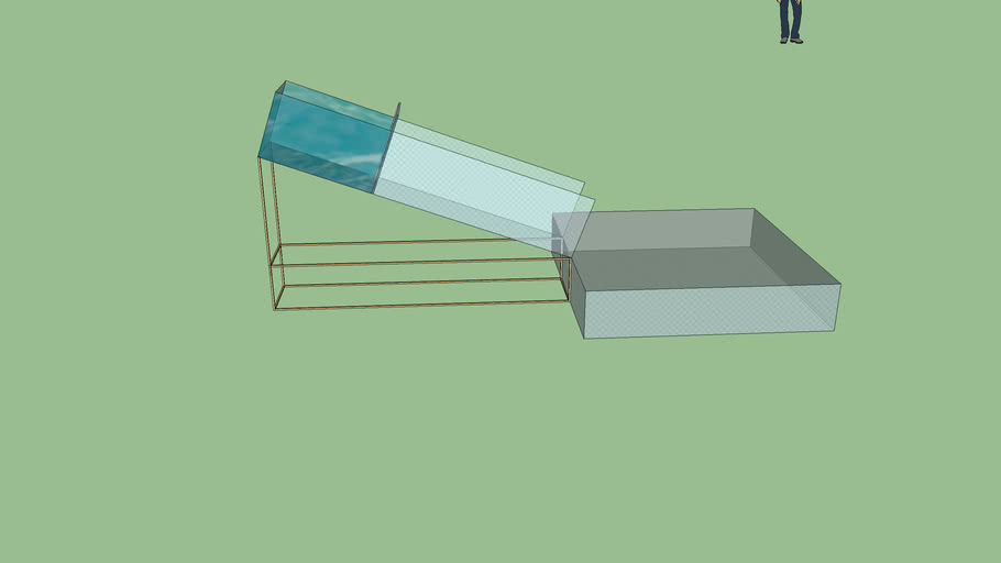 Flume Test Set Up | 3D Warehouse