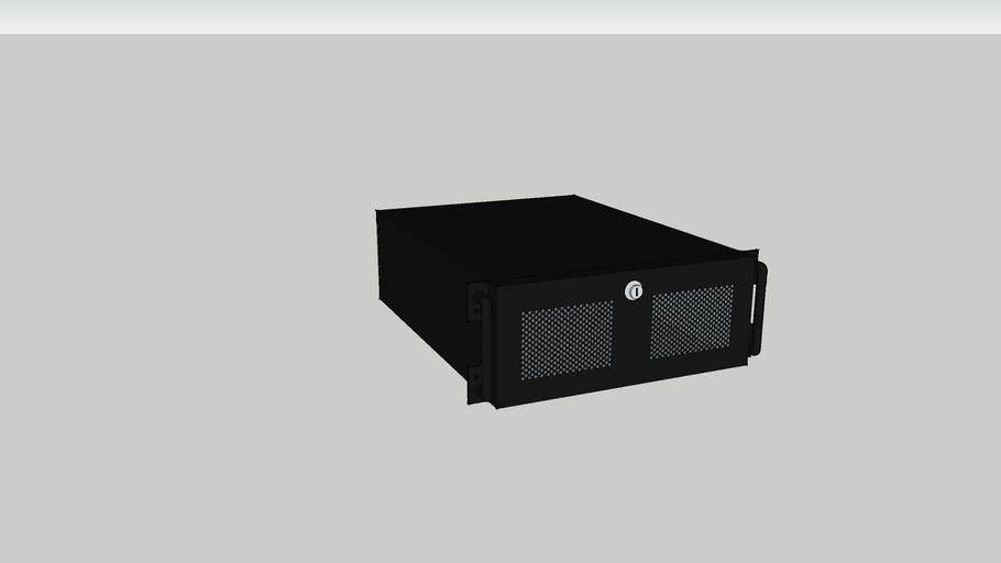 Boitier Serveur Antec 4U22EPS650 -EC | 3D Warehouse
