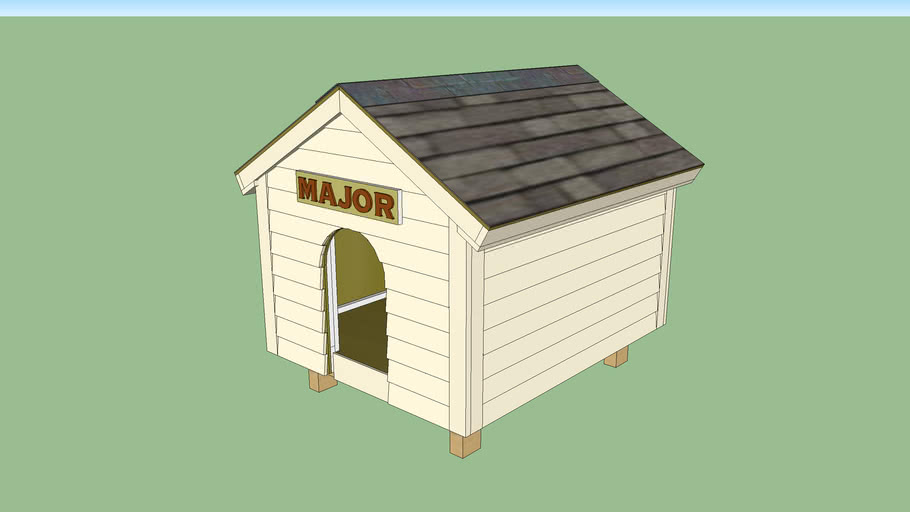 Large Dog House | 3D Warehouse
