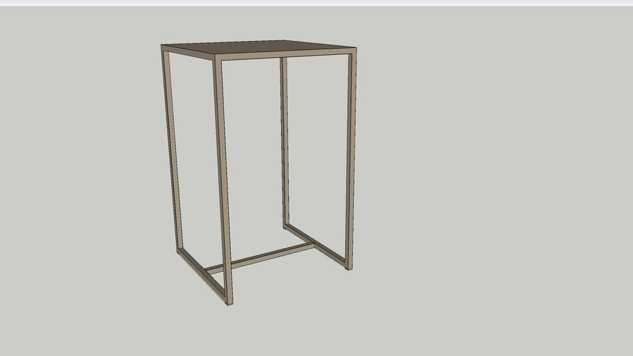 Duchamp side table bronze Minotti | 3D Warehouse