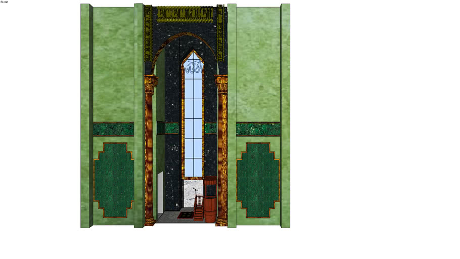 Mihrab Masjid Baitul Mu'minin | 3D Warehouse