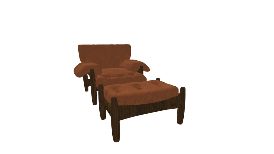 Poltrona - Mole - caramelo | 3D Warehouse