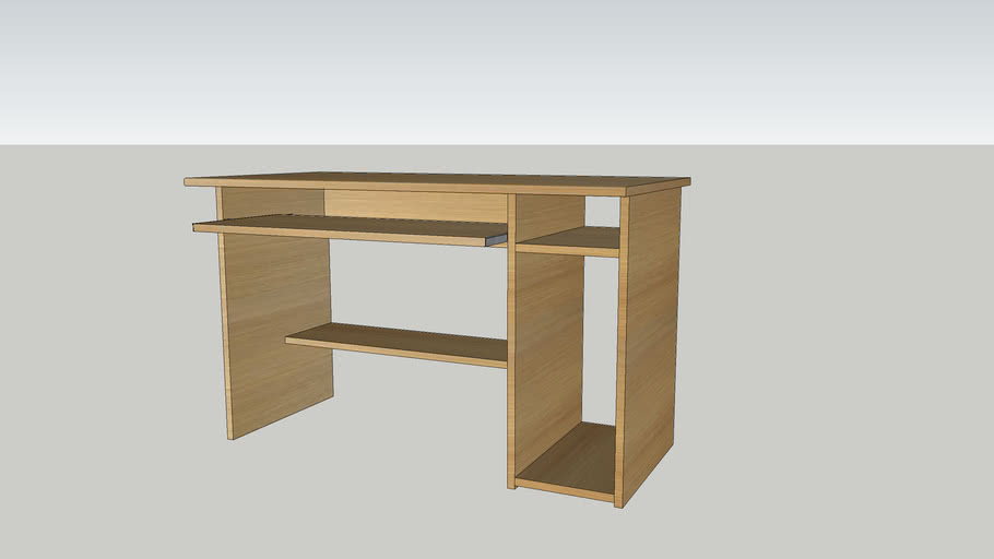 Computer Table | 3D Warehouse