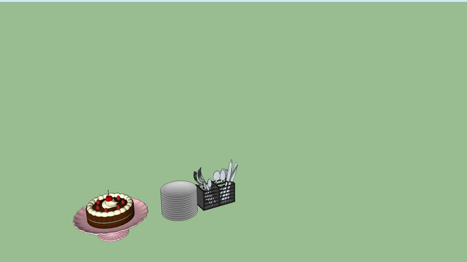cake decor | 3D Warehouse