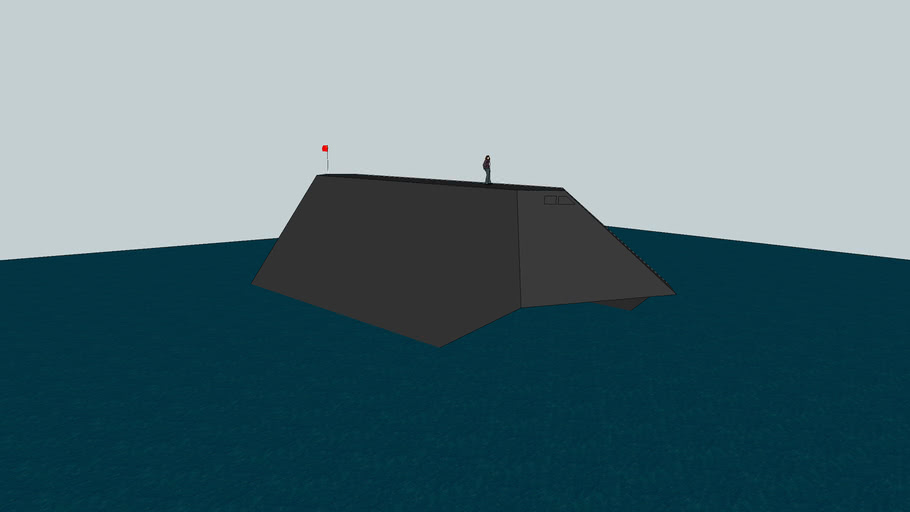 Sea Shadow Stealth Ship | 3D Warehouse