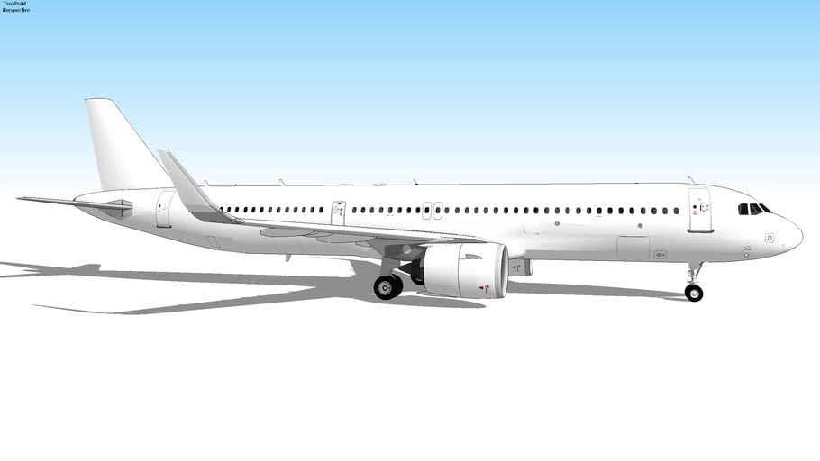 Airbus A321-271NX Template (2020) | 3D Warehouse
