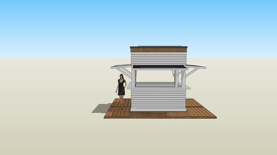 K17 Beach Hut V7 | 3D Warehouse