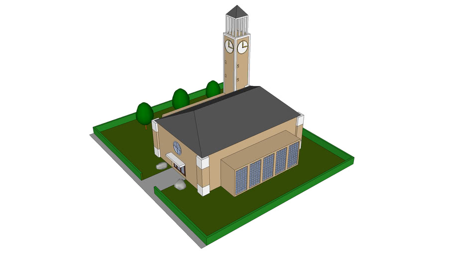 Modern Church | 3D Warehouse