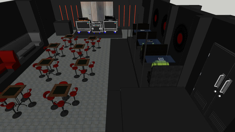 Small Nightclub Interior | 3D Warehouse