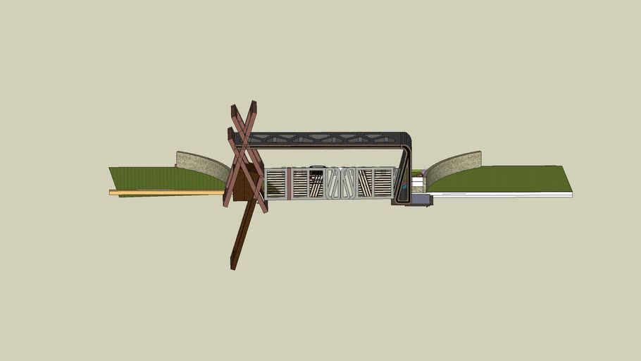 MAIN ENTRY GATE | 3D Warehouse