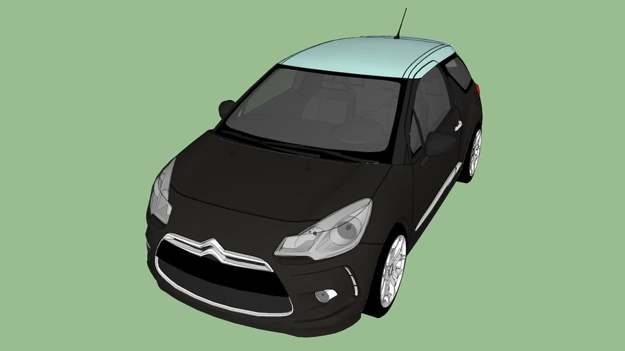 Citroën DS3 | 3D Warehouse