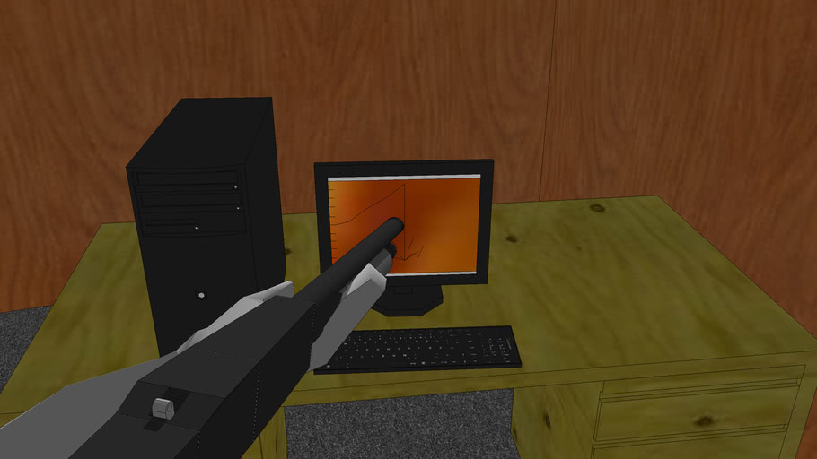 an annoying computer | 3D Warehouse