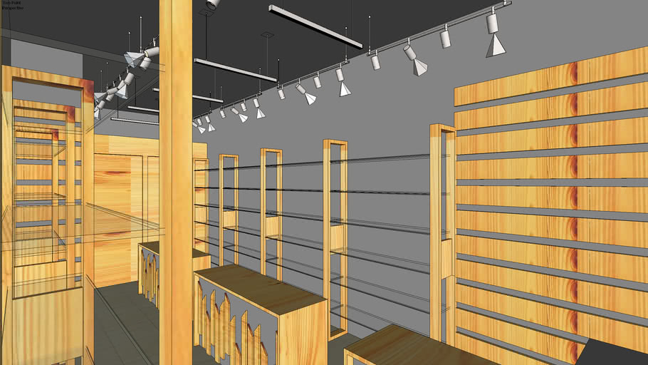 shop interior by pukhraj | 3D Warehouse