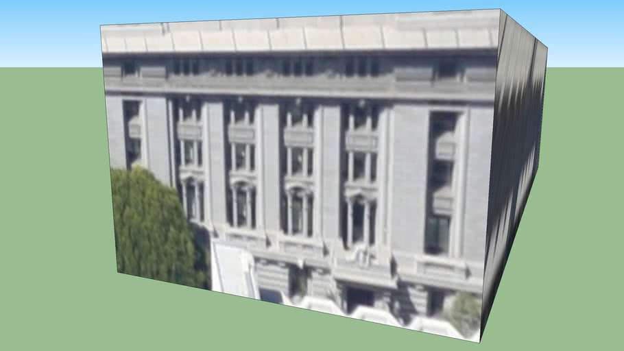 Customs House Building, San Francisco | 3D Warehouse