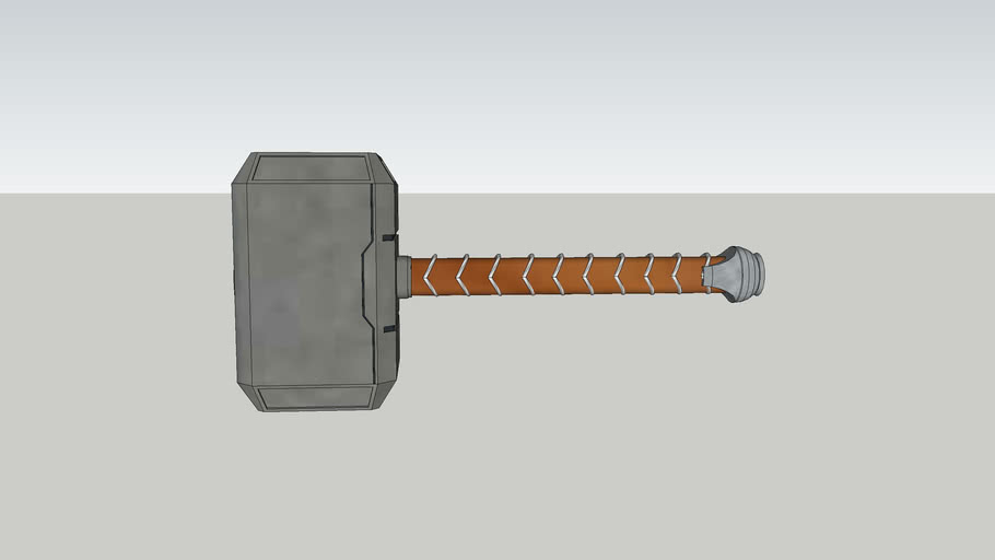 Mjolnir - Thor's Hammer | 3D Warehouse