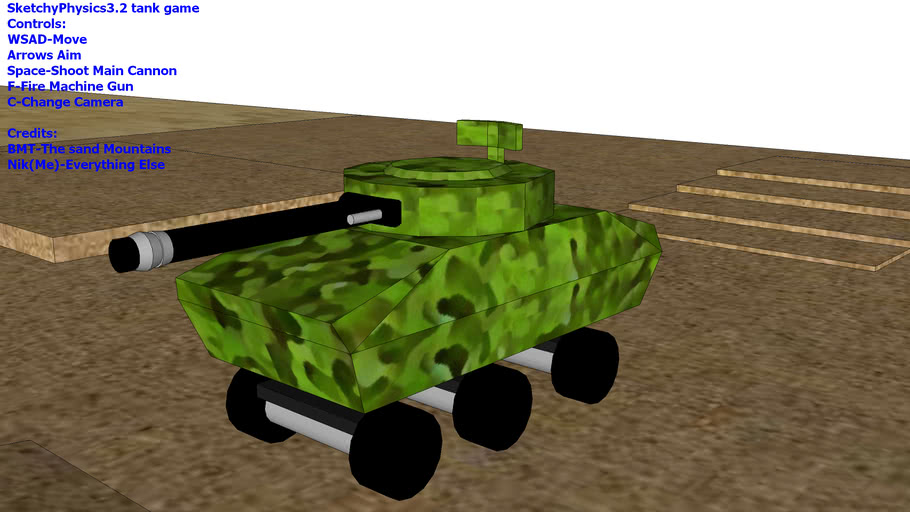 Sketchy Physics 3 Tank | 3D Warehouse