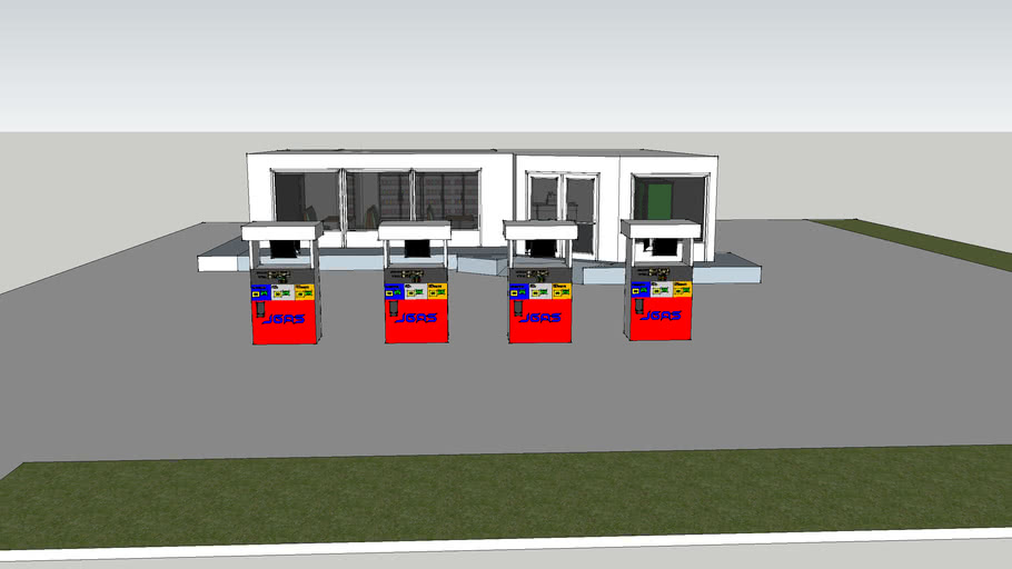 Gas Station | 3D Warehouse