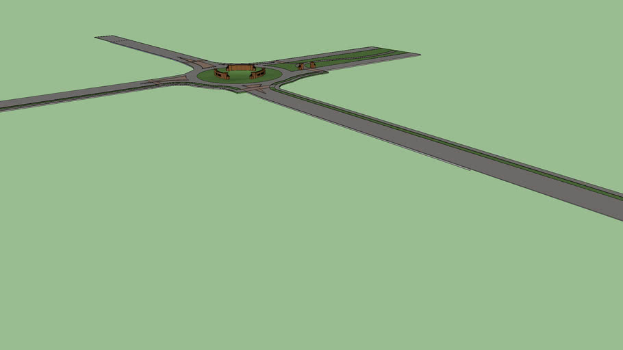 roundabout | 3D Warehouse