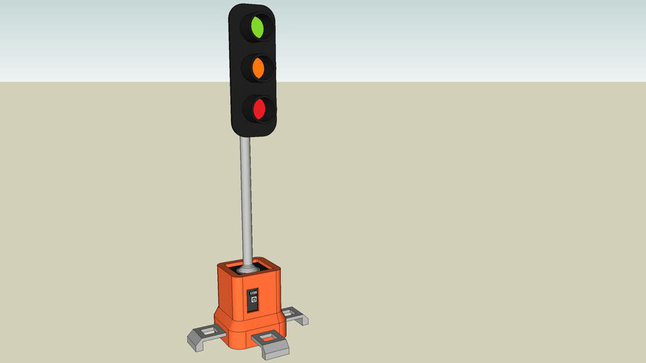 Trafic Light Portable | 3D Warehouse