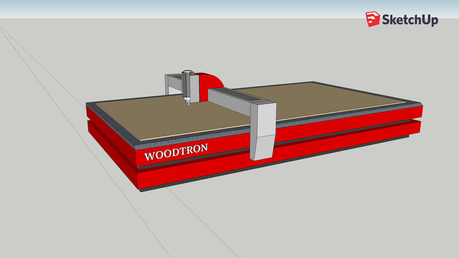 Woodtron CNC Router | 3D Warehouse