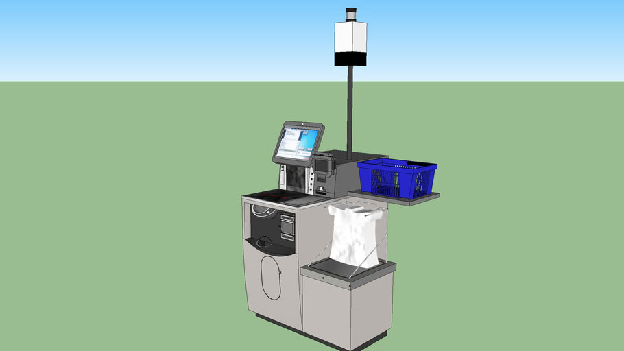 self serve till | 3D Warehouse