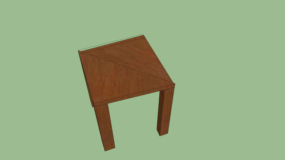 The Wooden Table | 3D Warehouse